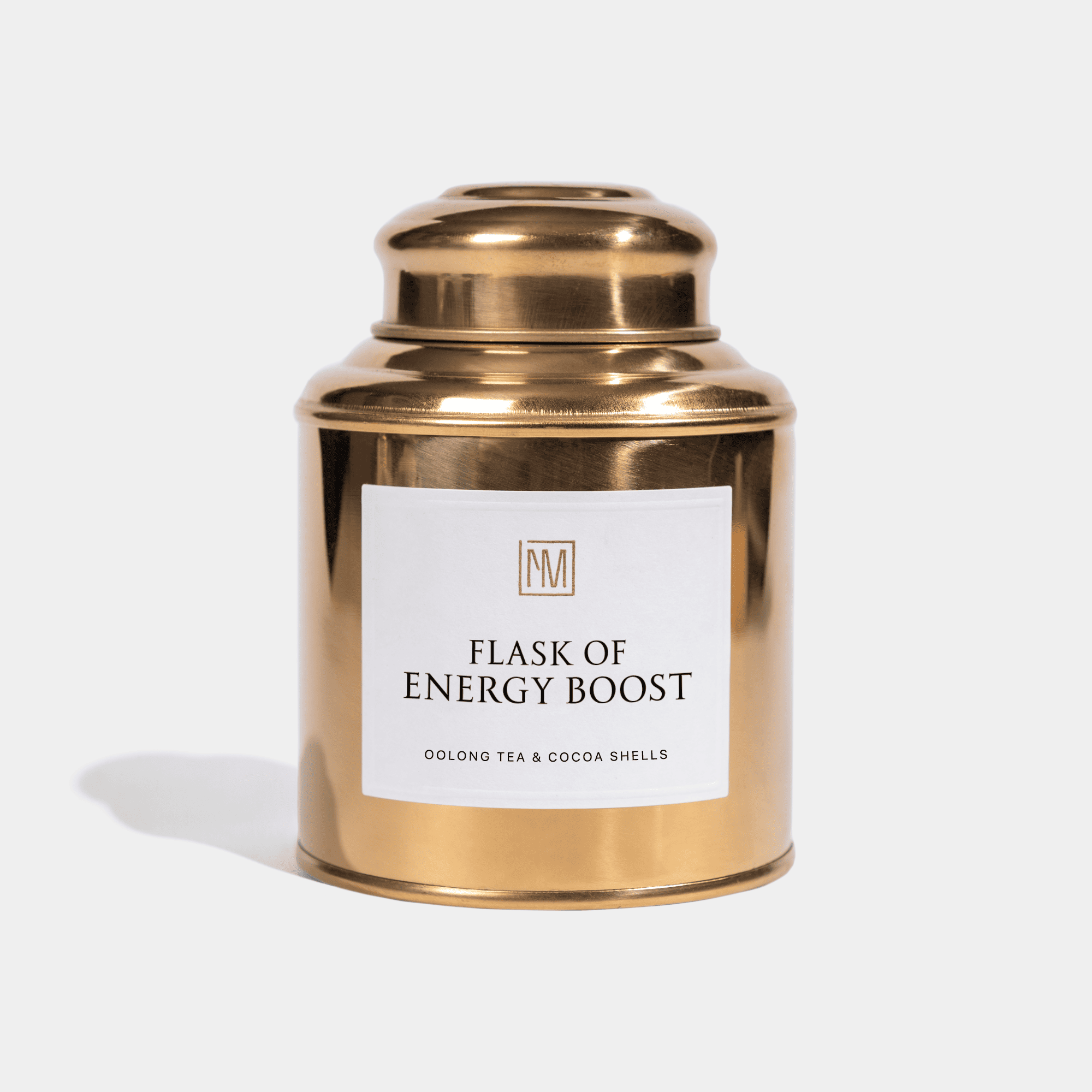 Flask of Energy Boost Tea Tin